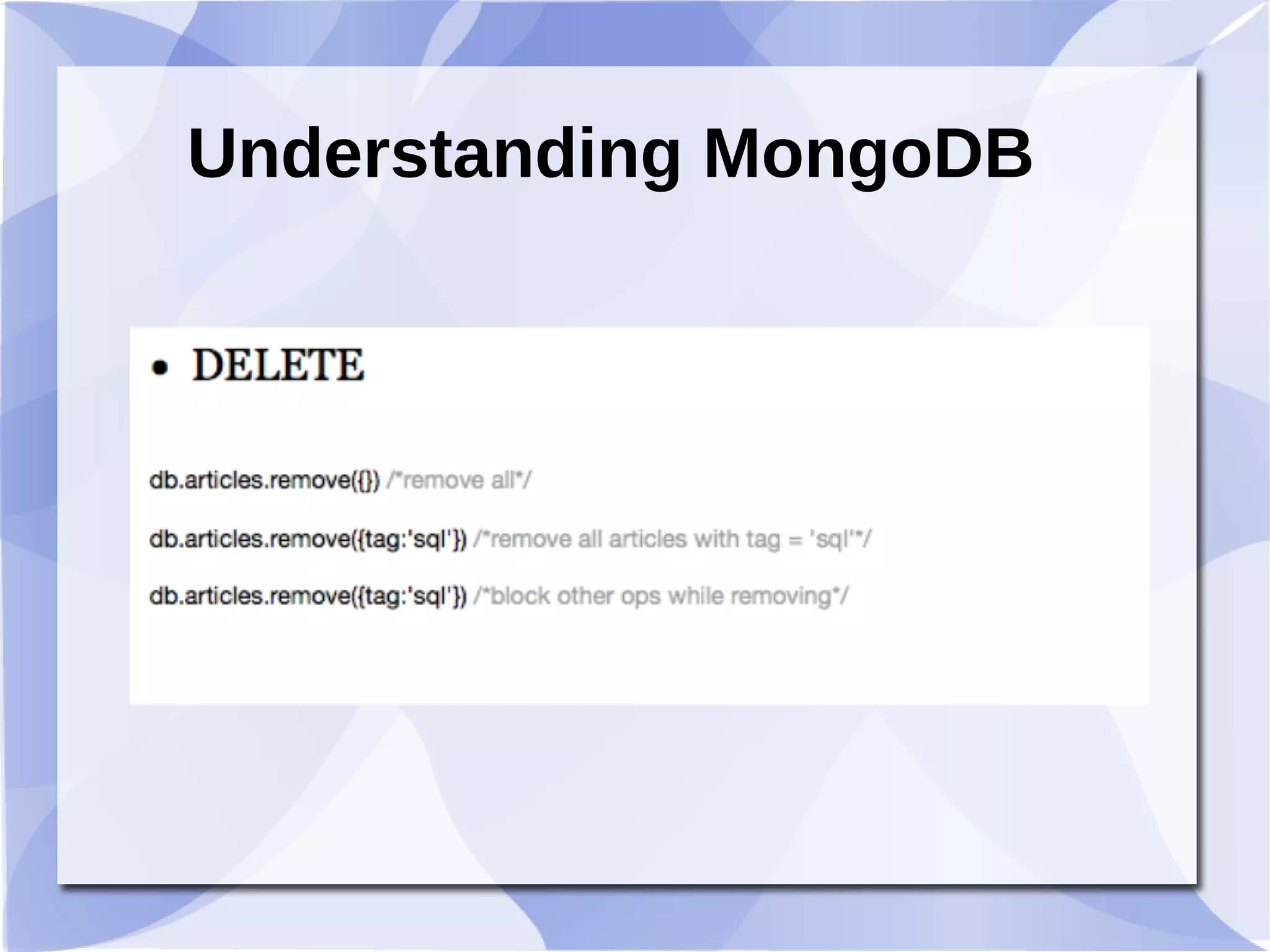 Introducing with MongoDB | PPT