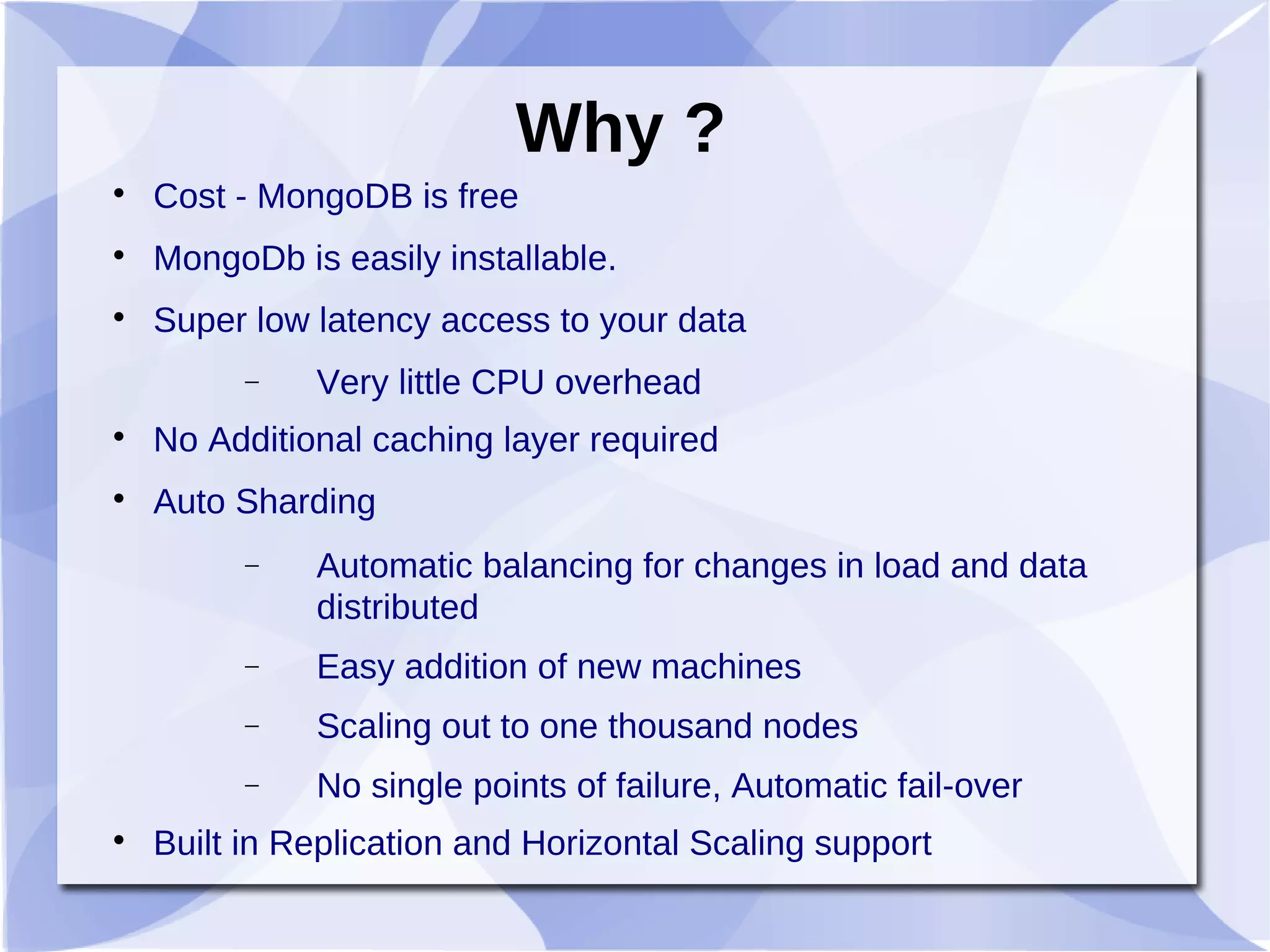 Introducing with MongoDB | PPT