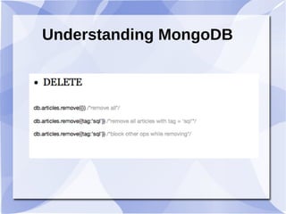 Introducing with MongoDB | PPT