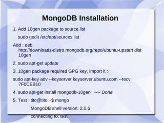 Introducing with MongoDB | PPT