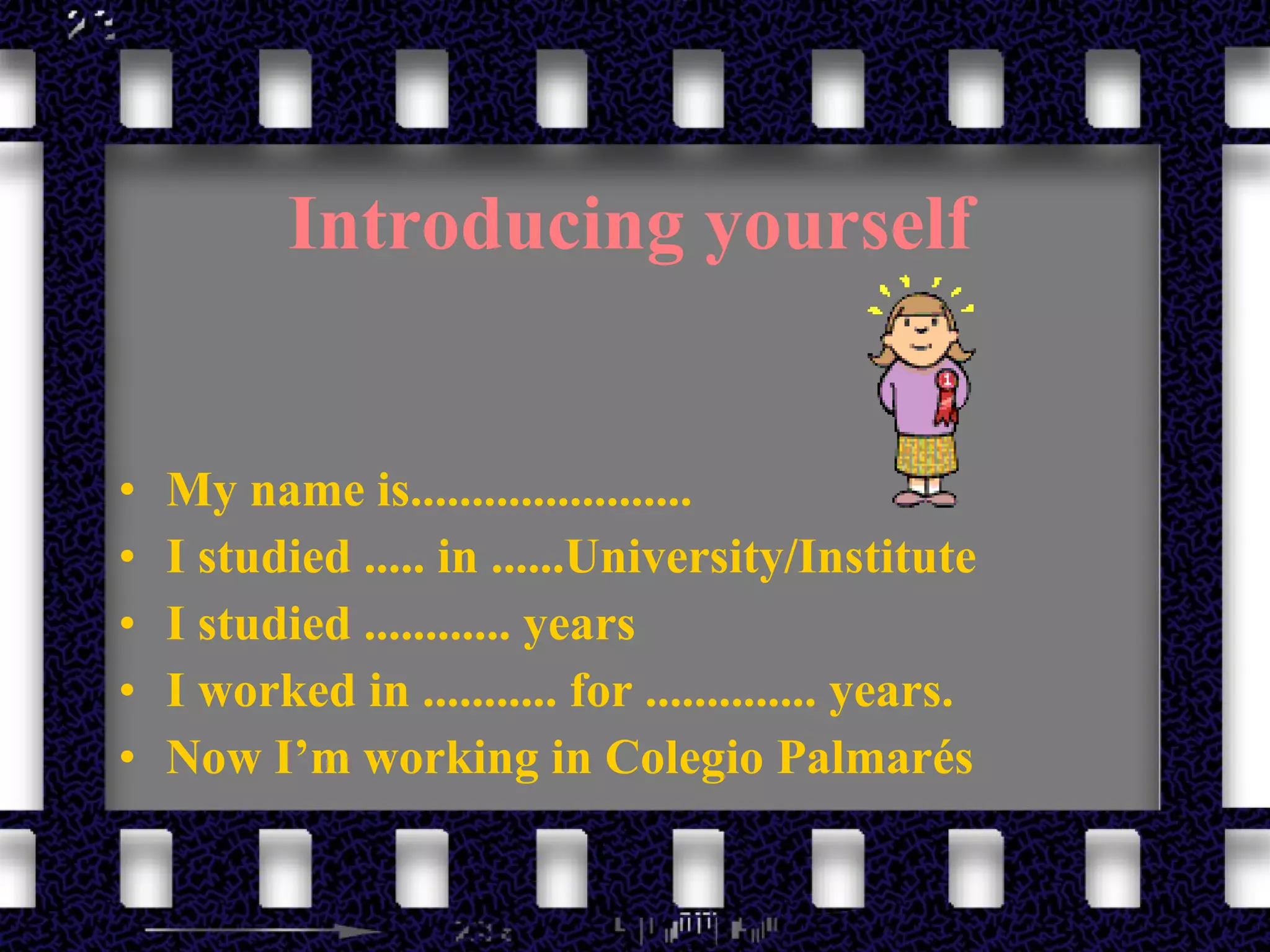 Introducing Yourself | PPT