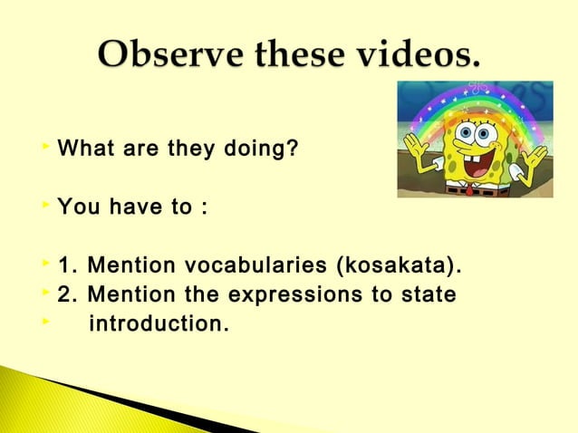 Introducing yourself and others (English Conversation / Practice) | PPT