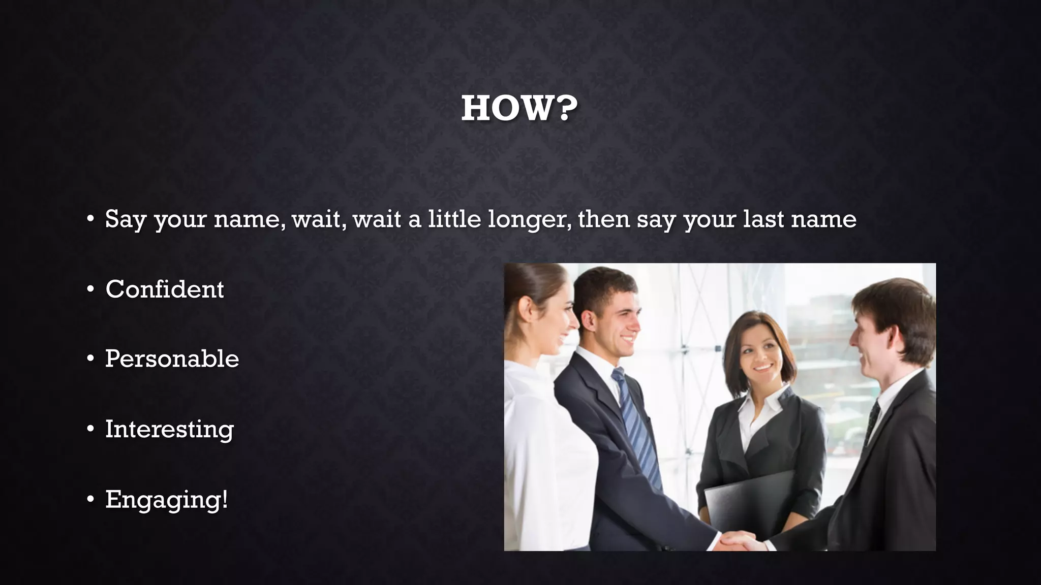 Introducing Yourself | PPT