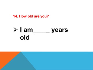 Introducing yourself | PPTX