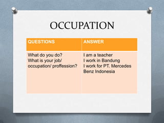 Introducing yourself and others | PPTX