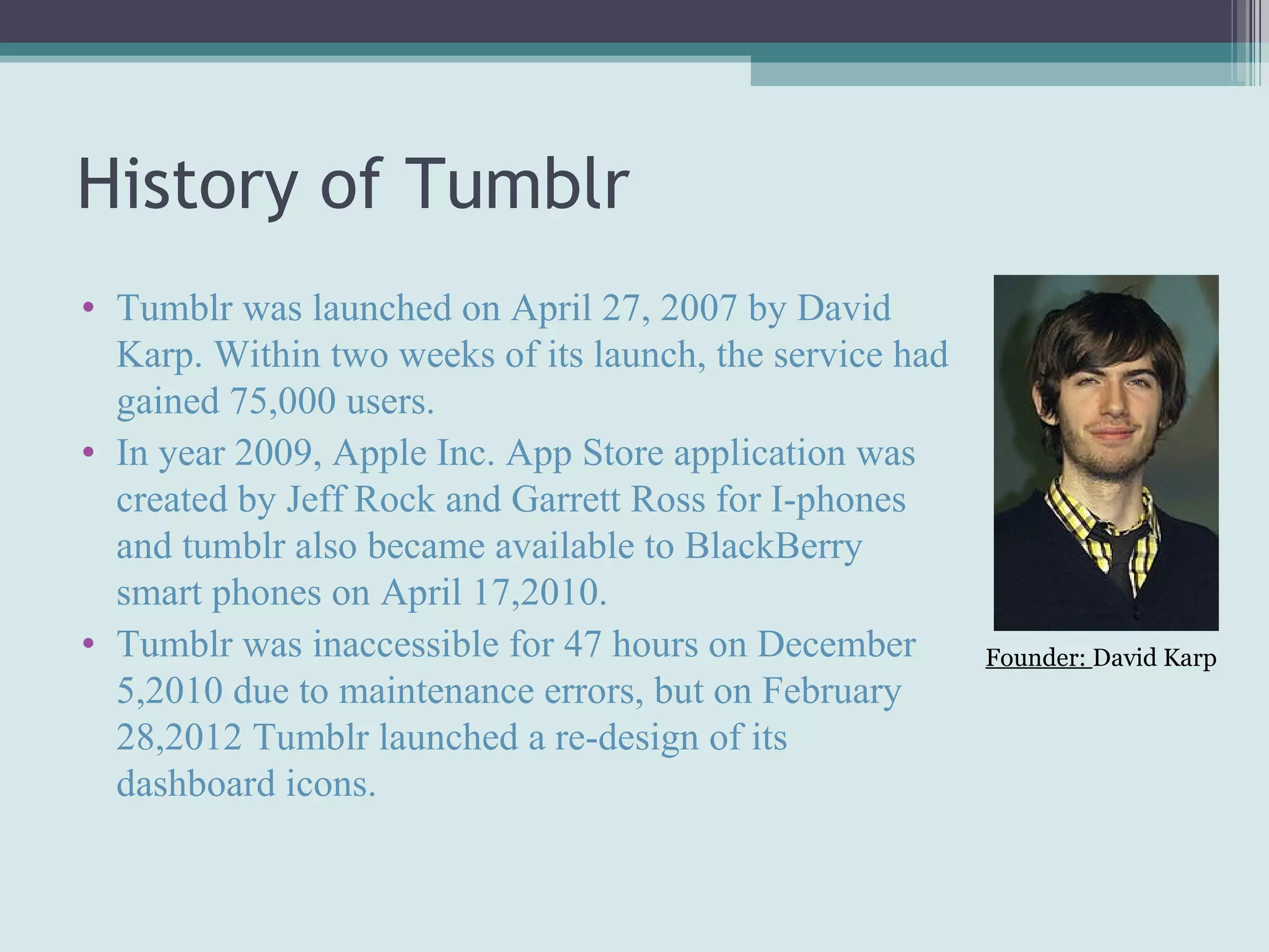 Introducing you to the world of tumblr | PPT