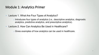 Introduction to Healthcare Analytics | PPTX