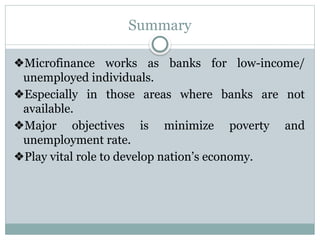 Introduciton to Microfinance scope 5.pptx