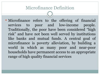 Introduciton to Microfinance scope 5.pptx