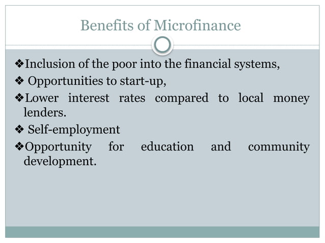 Introduciton to Microfinance scope 5.pptx