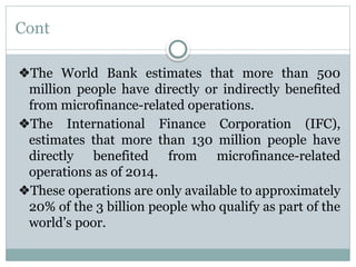Introduciton to Microfinance scope 5.pptx