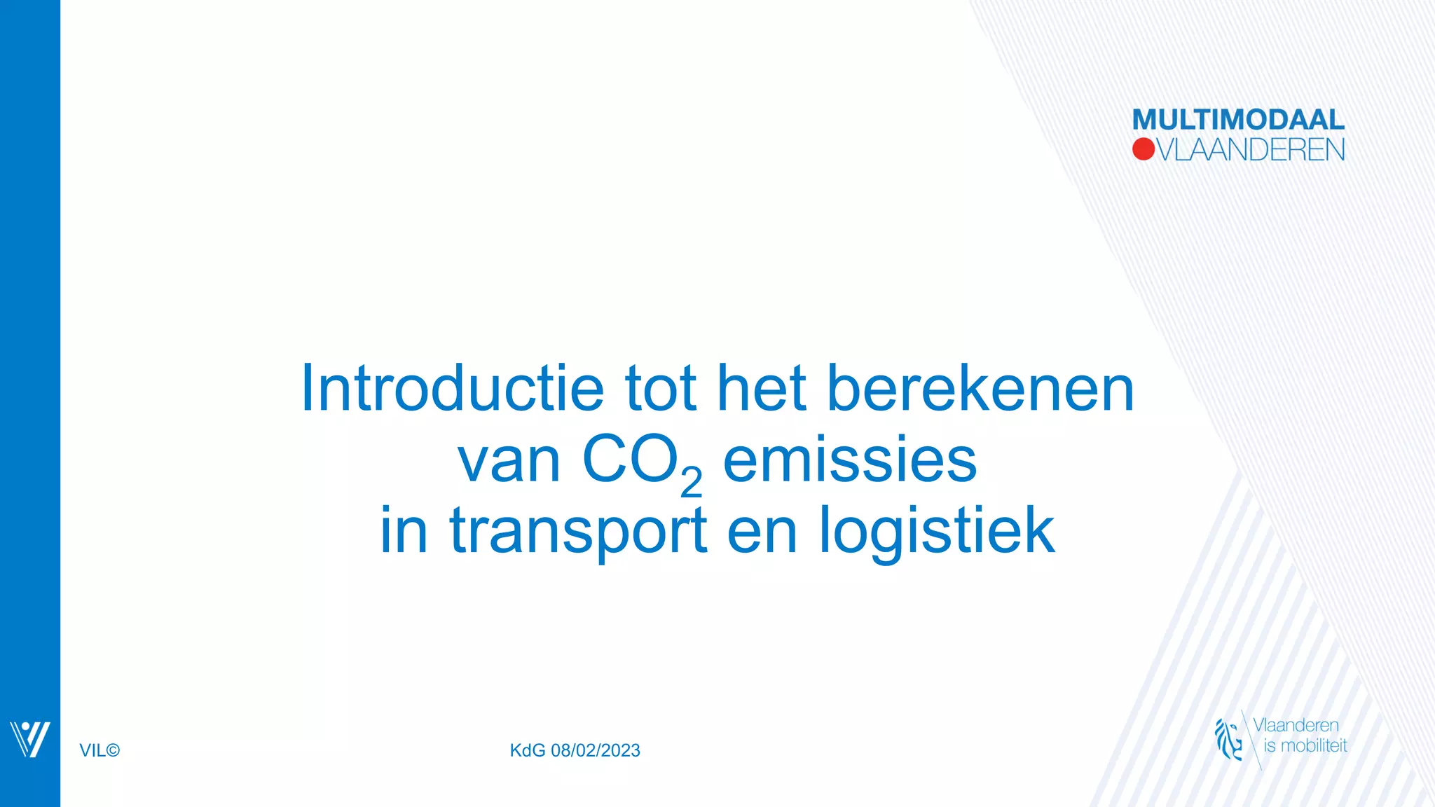 Introductie tot CO2 berekenen in transport en logistiek - KdG 08 02 ...