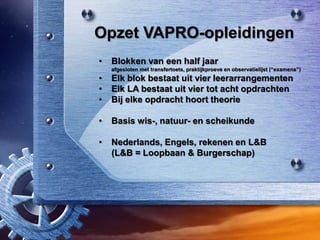 Wat is VAPRO? | PPTX