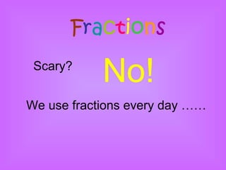 Introducting fractions | PPT