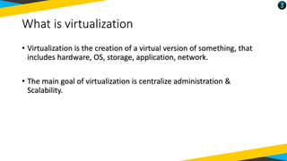 Introductin to virtualization i | PPT