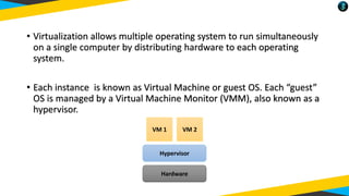 Introductin to virtualization i | PPT