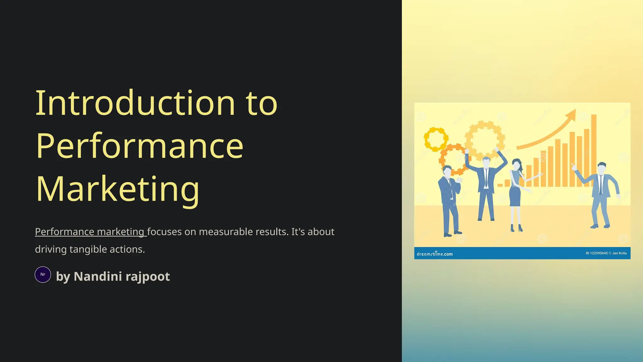 Introduction-to- performance- Marketing. | PPTX