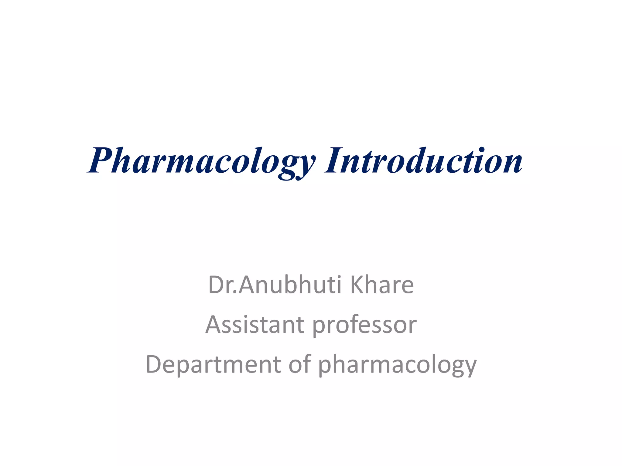 Pharmacology introduction.pptx