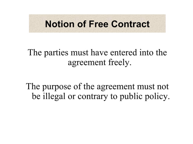 Introduction to Contract Law | PPT