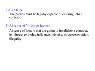 Introduction to Contract Law | PPT