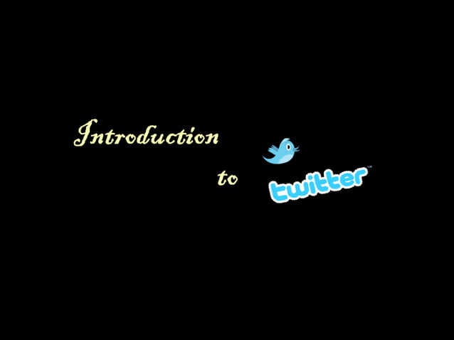Introduction to twitter (in China) | PPT | Social Networking | Internet