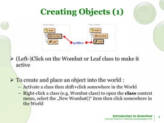 Greenfoot Introduction (1) | PPT