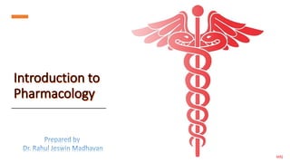 Introduction to Pharmacology | PPT