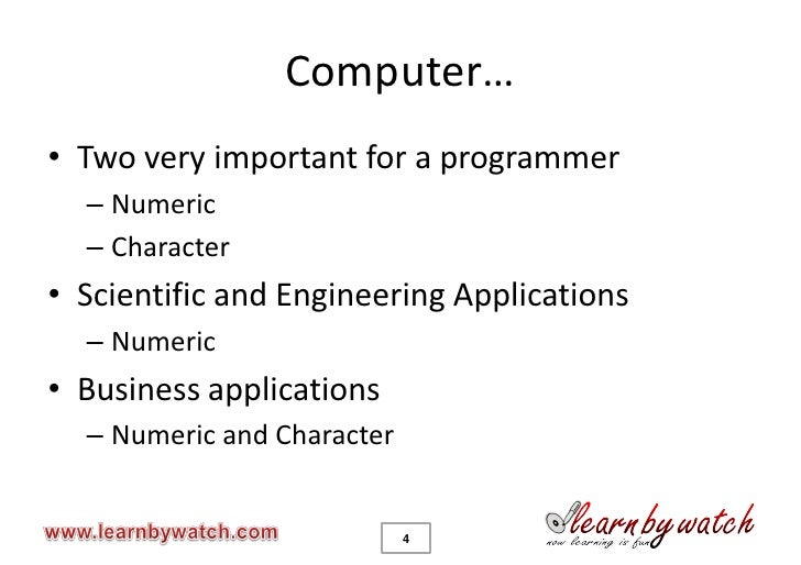 Introduction to computers