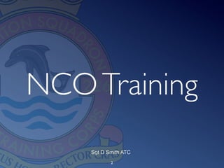 Introduction to NCO Training | KEY