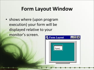 visual basic v6 introduction | PPT | Programming Languages | Computing
