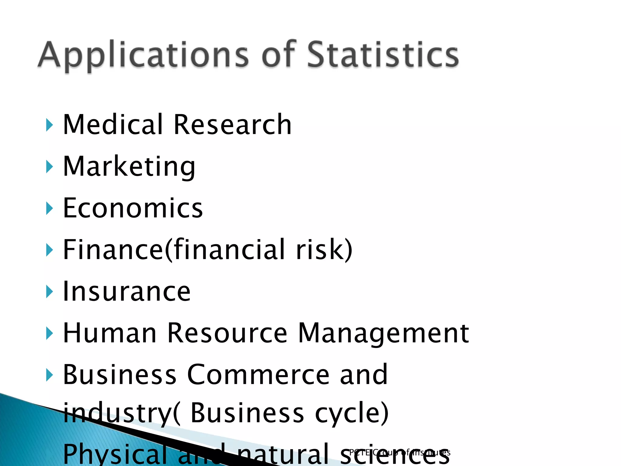 Introduction to Statistics | PPT