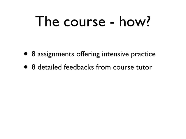 Introduction to Interactive Communication, fall 2011 | KEY | Internet ...