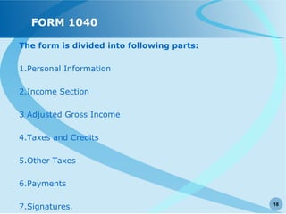 1040 introduction | PPT