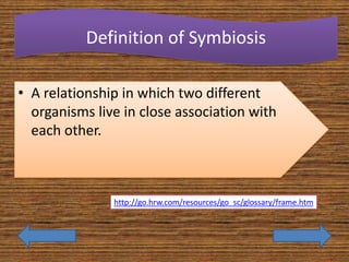 Symbiosis | PPT