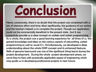 Presentation of 3rd Semester C++ Project | PPTX