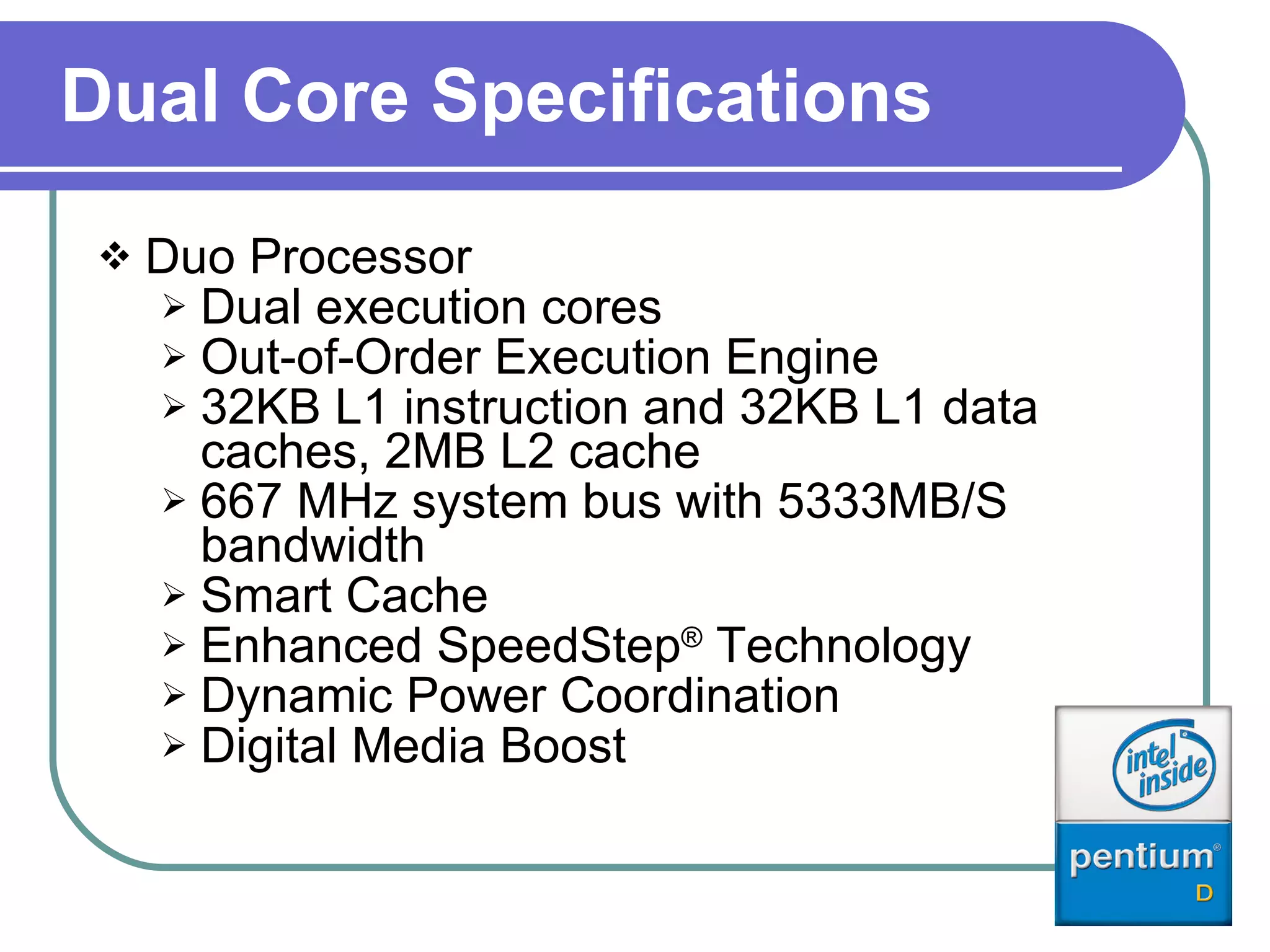 Intel new processors | PPT