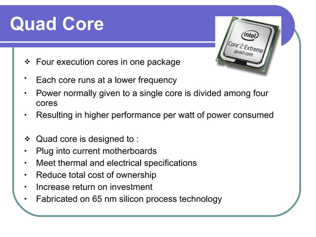 Intel new processors | PPT