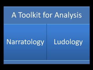 Narratology & Ludology | PPT