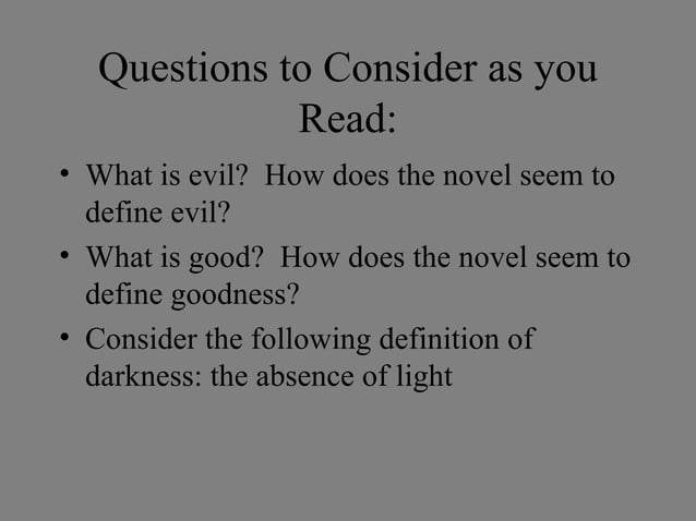 Heart of Darkness Introduction | PPT