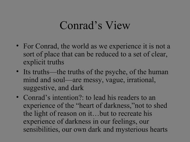 Heart of Darkness Introduction | PPT