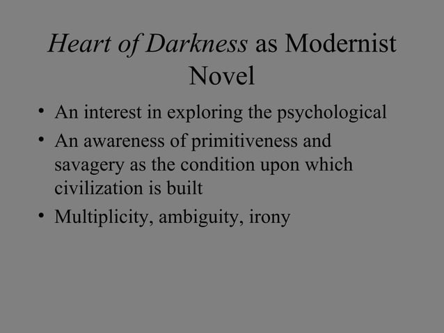 Heart of Darkness Introduction | PPT