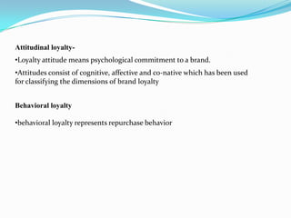 impact of CSR on Brand Loyalty | PPTX