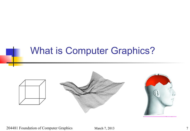 computer graphics | PPT