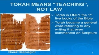 Introduction to the Torah | PPT