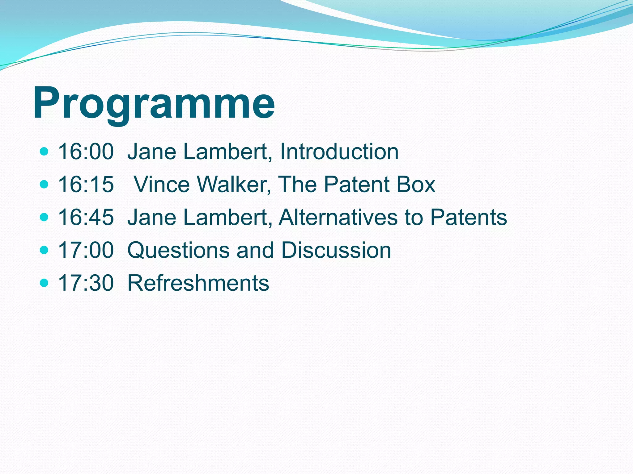 The Patent Box: Introduction to Patents | PPT