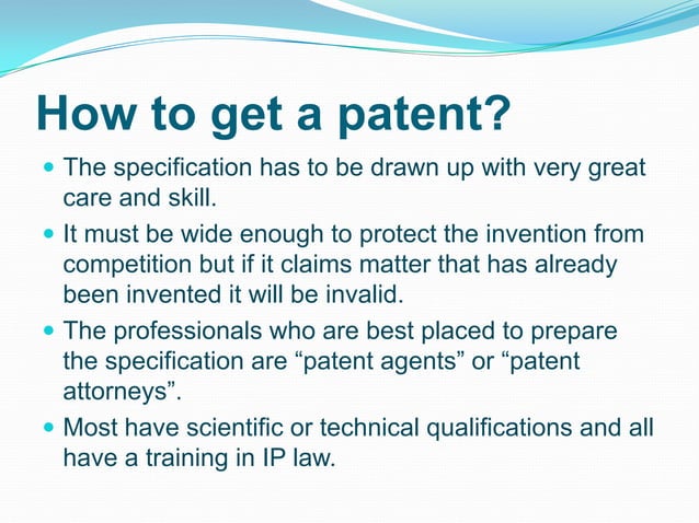 The Patent Box: Introduction to Patents | PPT