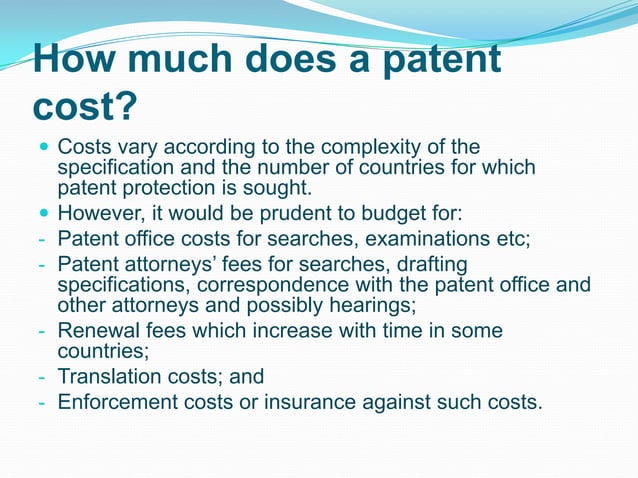 The Patent Box: Introduction to Patents | PPT