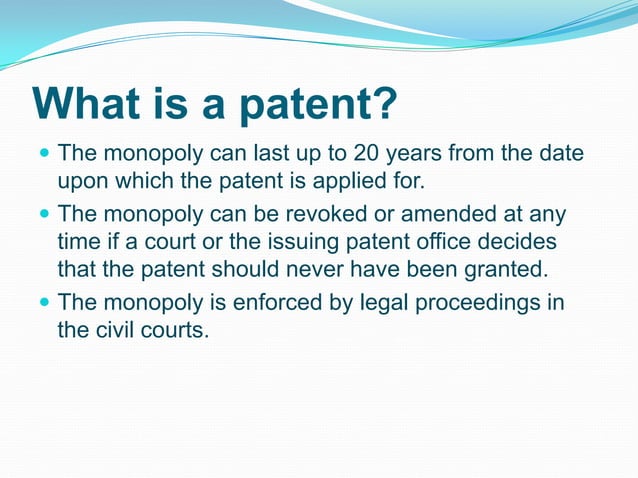The Patent Box: Introduction to Patents | PPT