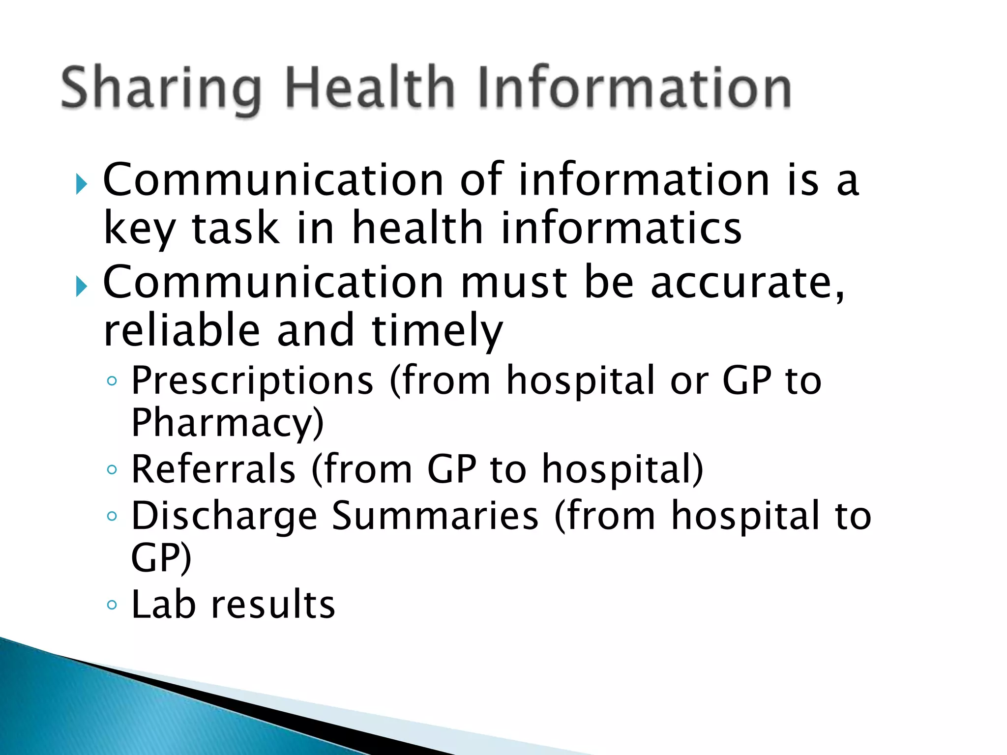 An Introduction to Health Informatics | PPTX