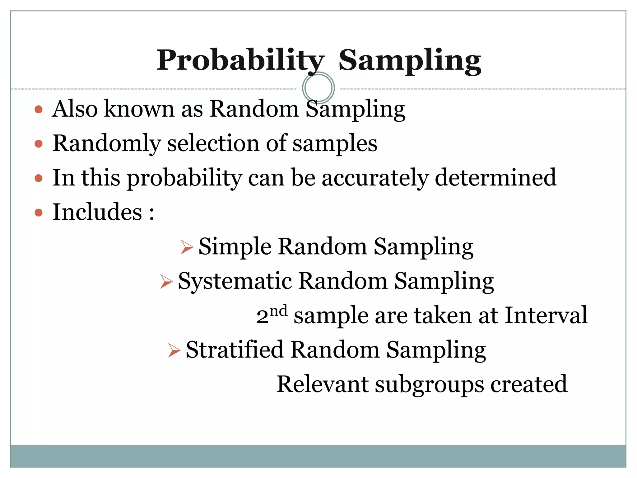 Census vs sampling | PPTX